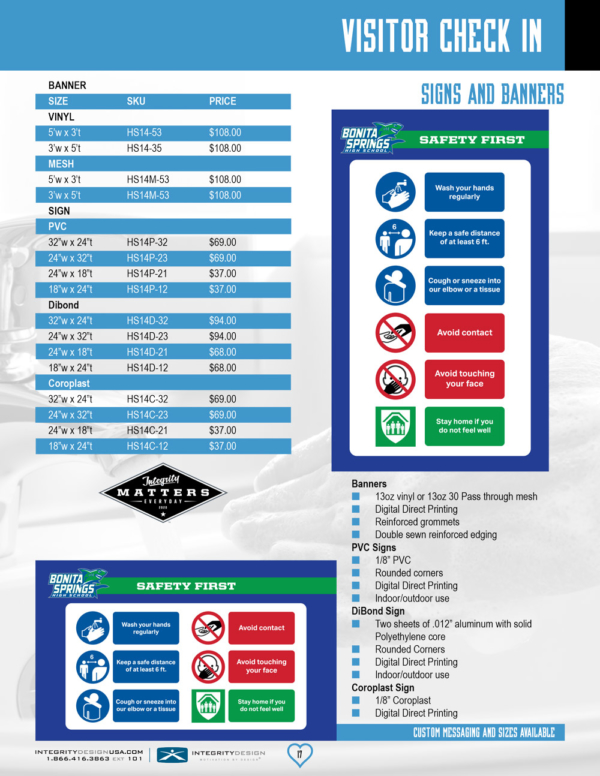 Health & Safety – Integrity Design